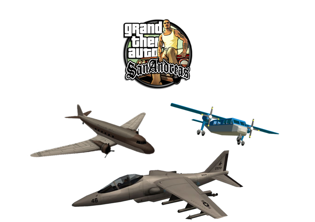 شفرات جاتا سان اندرس فتح الطائرات المغلقة GTA | اكواد جاتا